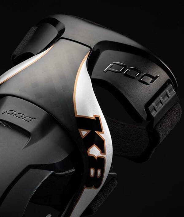 Orthese POD K8 2.0 - Genouillère Motocross en Carbone