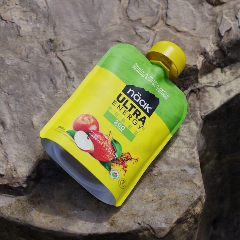 Purée énergétique Pomme et Sirop d'érable Naak - Sport Orthèse